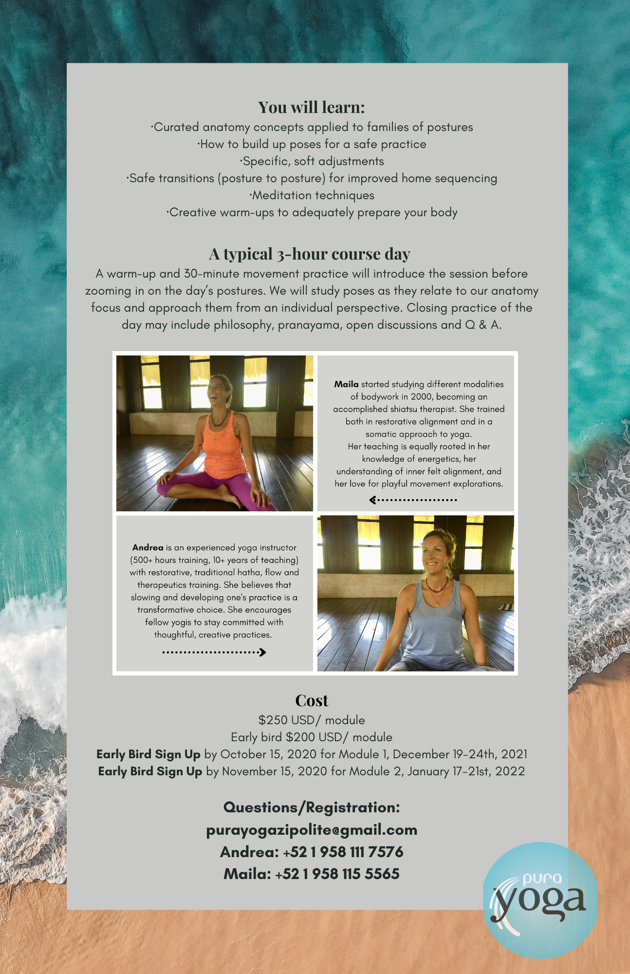 Workshops & Retreats – PURA YOGA ZIPOLITE