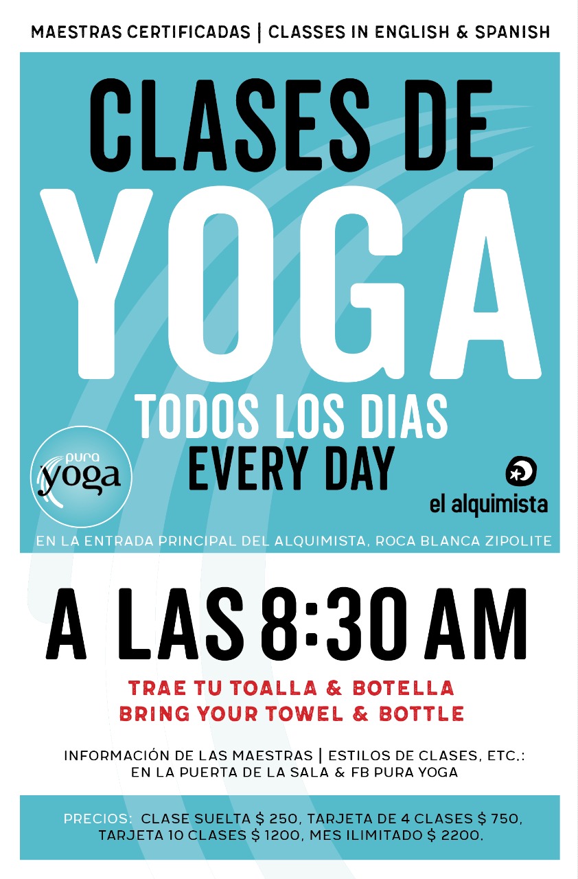 Daily Classes – PURA YOGA ZIPOLITE